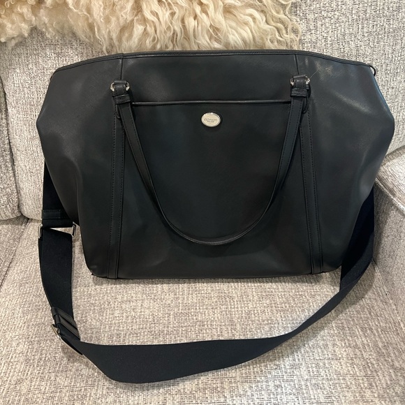 Coach | Bags | Coach Oversized Black Tote Bag | Poshmark